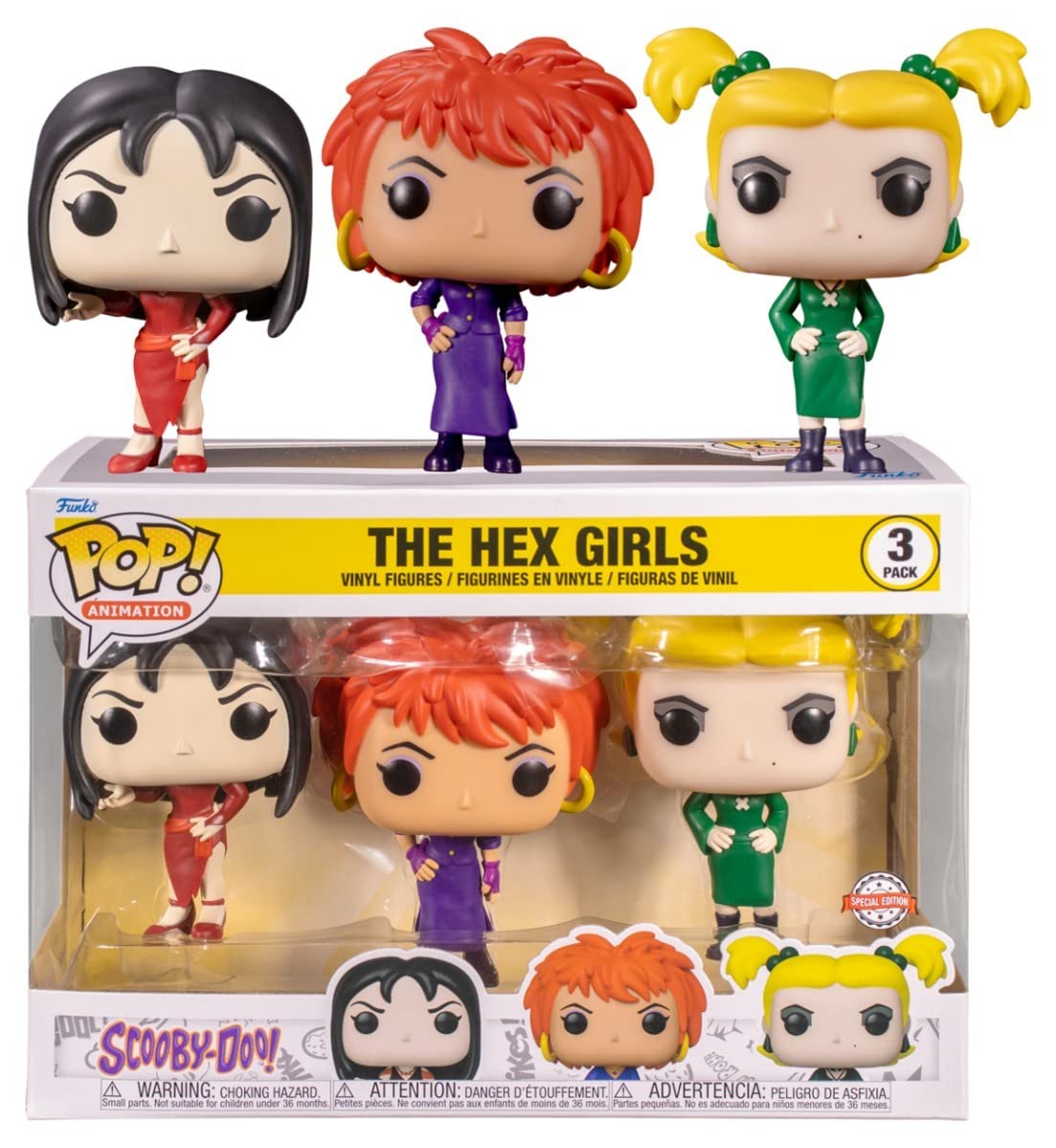 Mua Scooby Doo POP! Animation The Hex Girls Exclusive Vinyl Figure trên ...
