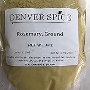 Amazon.com : Ground Rosemary Powder-4oz-Easily Incorporates into Dishes ...