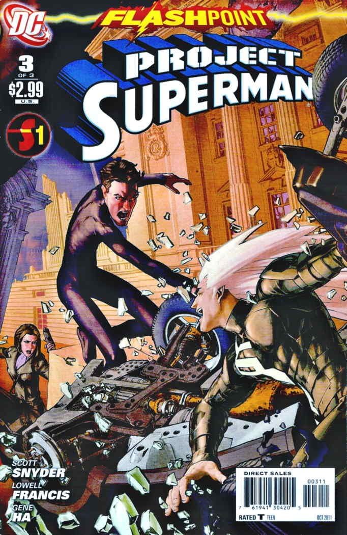 Amazon.com: Flashpoint: Project Superman #3 VF ; DC comic book ...