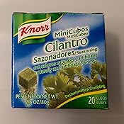 Amazon.com : Knorr MiniCubes Cilantro Seasoning, 2.8-Ounce : Grocery ...