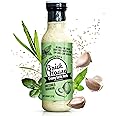 Amazon.com : CREAMY GARLIC HERB Sugar Free Salad Dressing with Organic ...