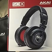 Amazon.com: Akai Professional Project 50X | Over-Ear Studio Monitor ...