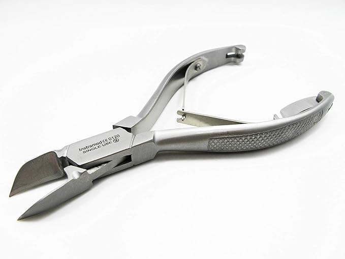 Instramed Podiatry Nail Clippers With Lock | Pedicure Nail Care | Heavy ...