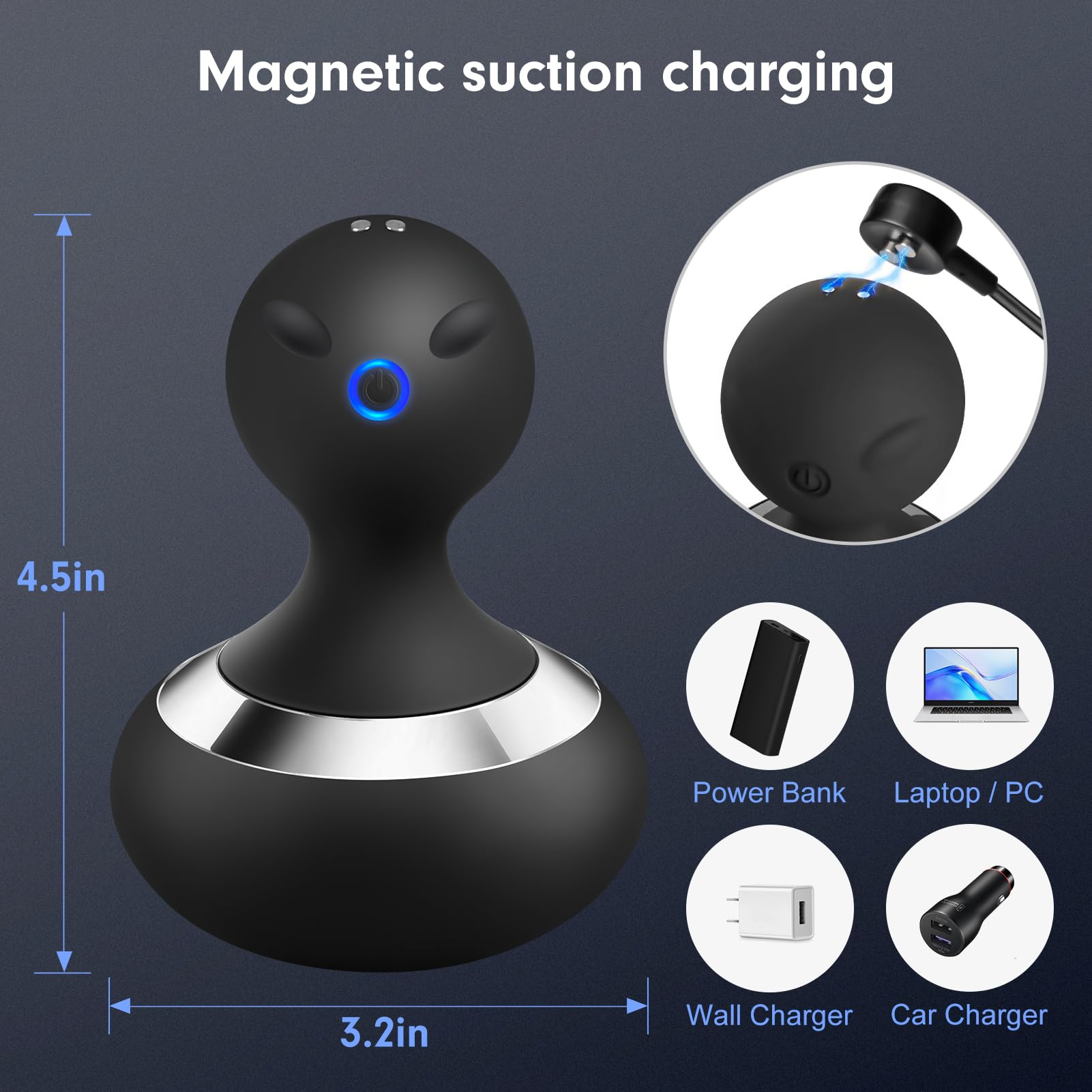 Mua Cordless Electric Massager with 10 Powerful Vibrations ...