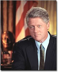 Amazon.com: President Bill Clinton White House Portrait 11x14 Silver ...