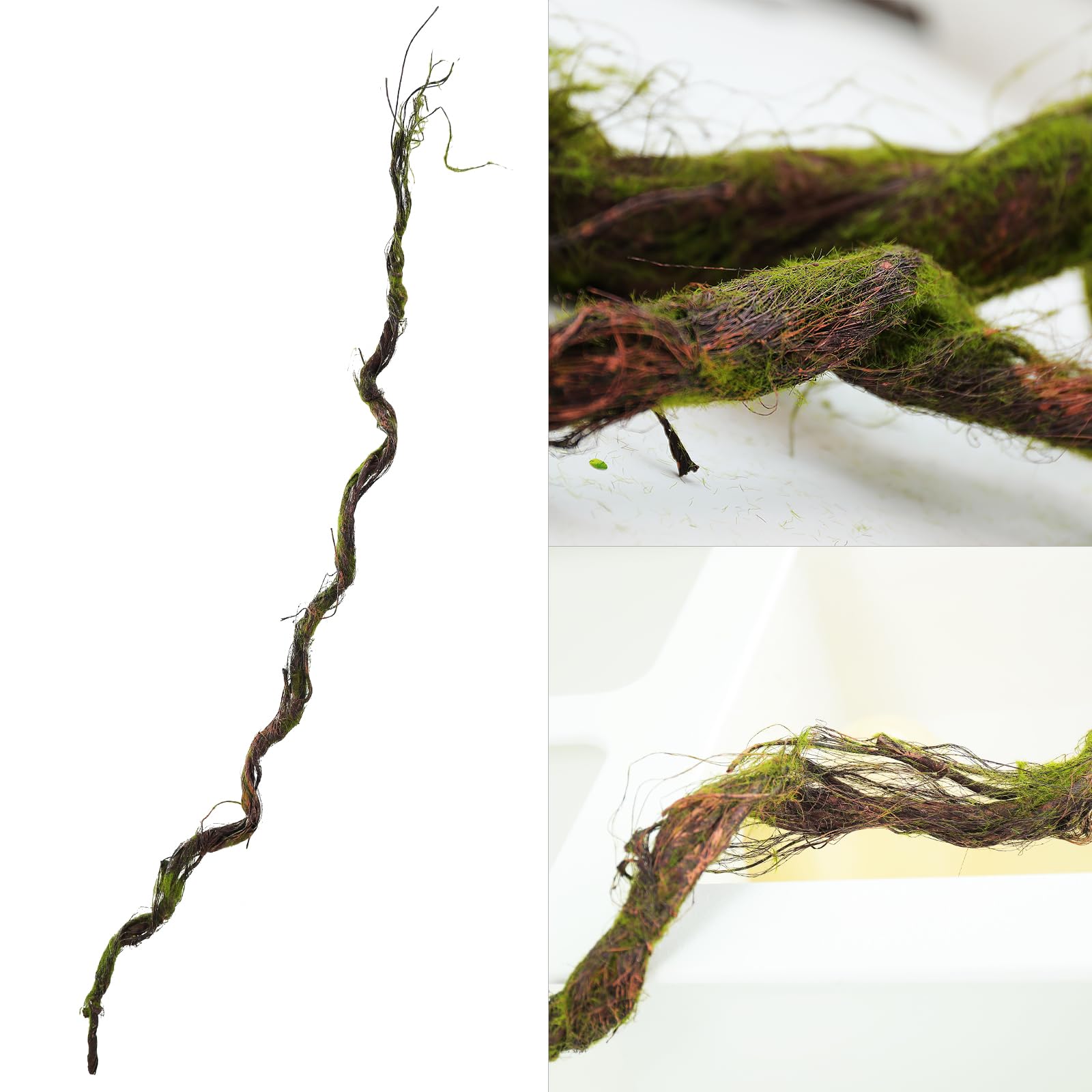 70.9inch Fake Long Craft Tree Vines Artificial Tree Branches Trunk Ivy ...