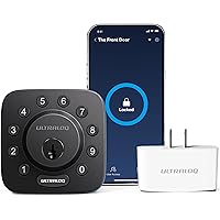 ULTRALOQ Bolt Fingerprint Smart Lock, Works with Apple HomeKit, Built ...