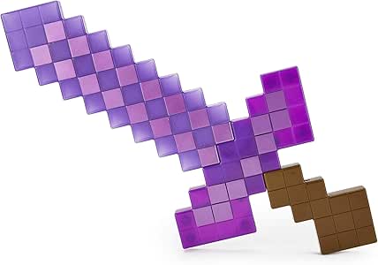 Amazon.com: Minecraft Enchanted Sword: Toys & Games
