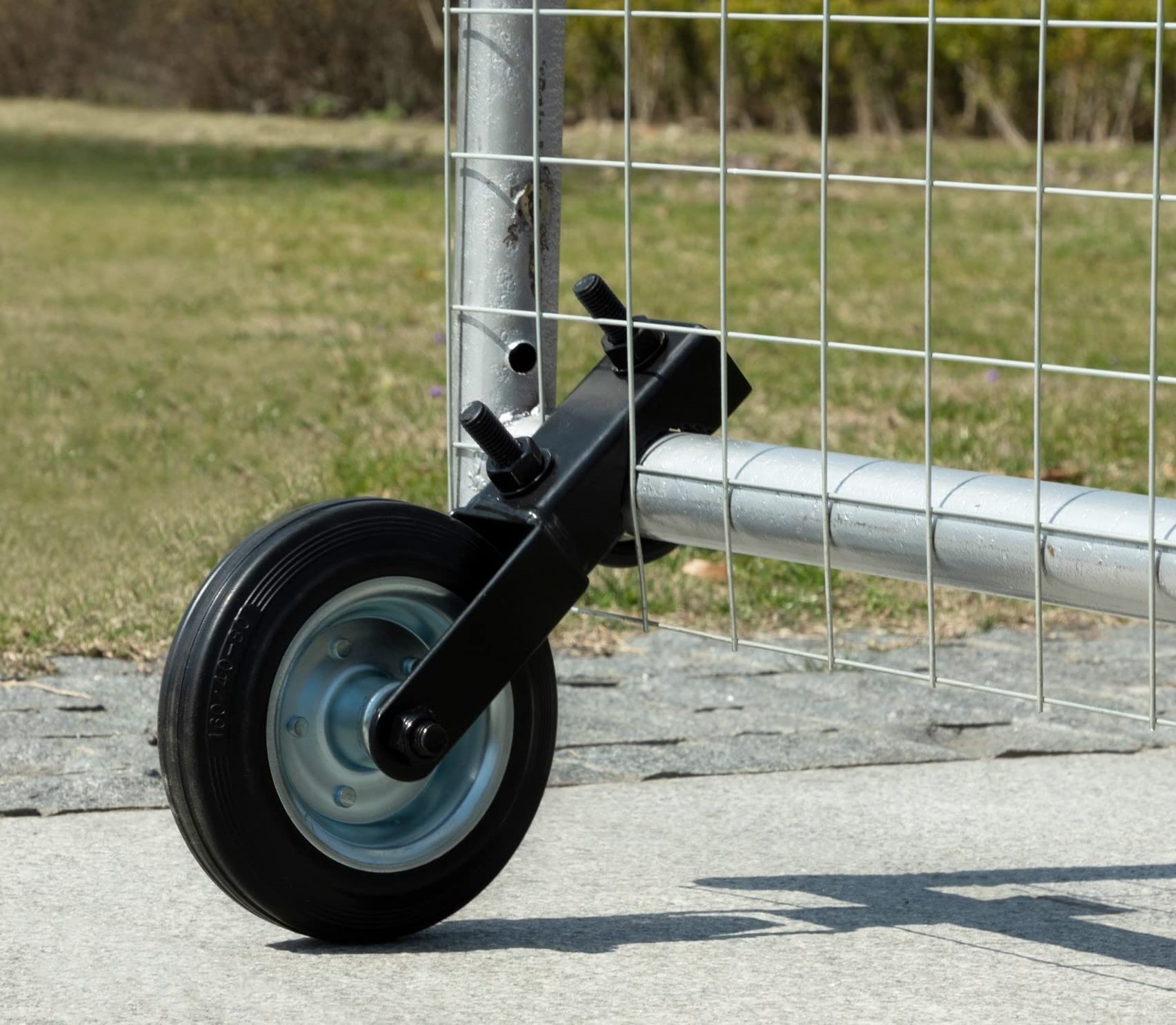 Mua 6 Inch Gate Wheel Gate Caster Kit with 1-5/8" Thru 2" Gate Frames ...