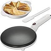 Amazon.com: Baker's Friend Instant Crepe Maker with Handle, Electric ...