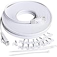 Amazon.com: Cat 6 Ethernet Cable 50 ft, Solid Flat Internet Cords ...