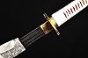 Yongli Sword Handmade Full Tang White Japanese Katana Damascus Folded ...