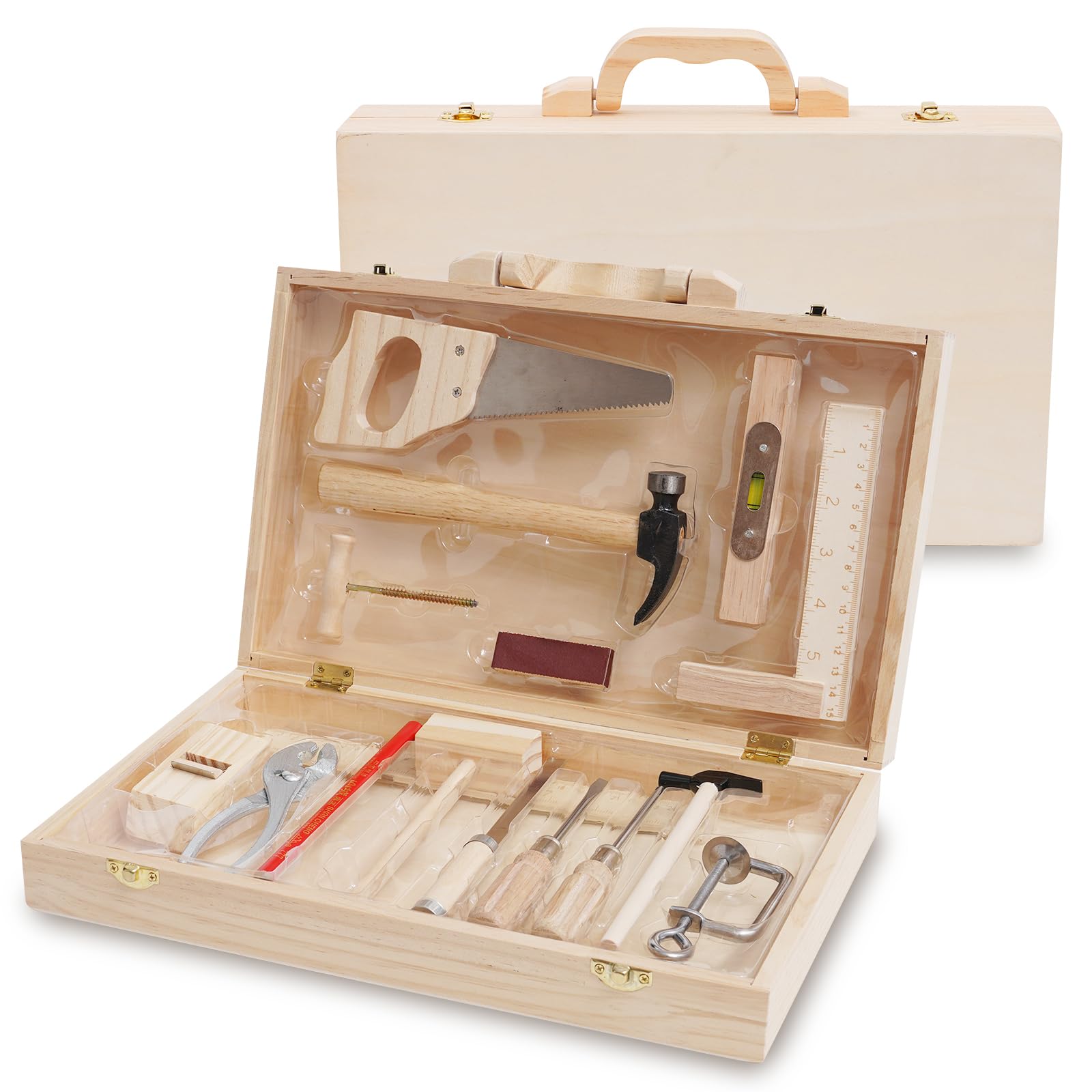 Wooden Children's Simulation Tool Set Toys,Simulation Disassembly ...