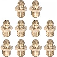 Amazon.com: uxcell 304 Stainless Steel Straight Grease Fitting M8 x 1mm ...