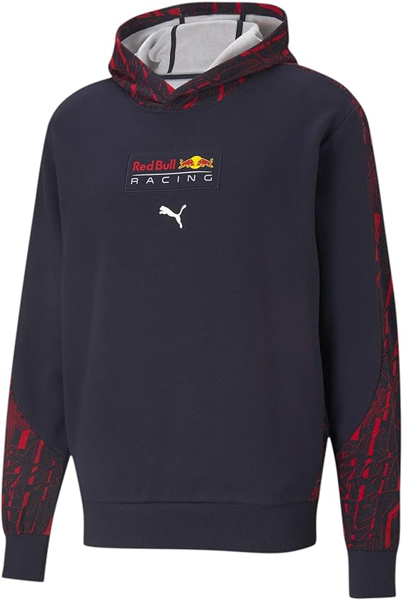 PUMA Red Bull Racing Printed Men's Hoodie Night Sky L : Amazon.co.uk ...