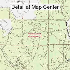 Amazon.com : USGS Topographic Quadrangle Map - Weippe South, Idaho ...