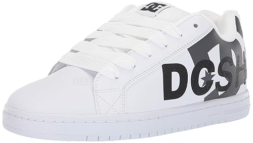 DC Men's Court Graffik SE Skate Shoe, White/Cement, 11.5 M US in Kenya ...