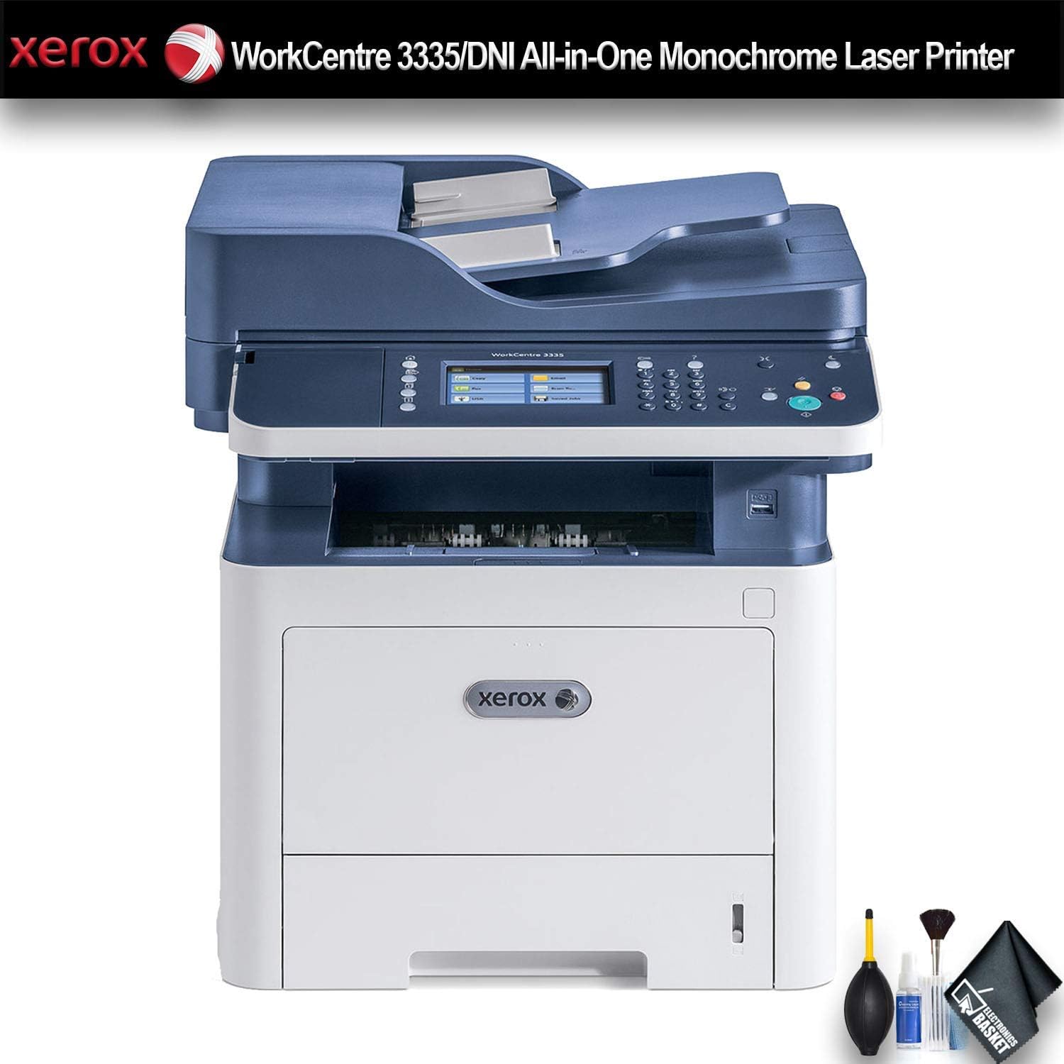 Amazon.com: Xerox WorkCentre 3335/DNI All-in-One Monochrome Laser ...
