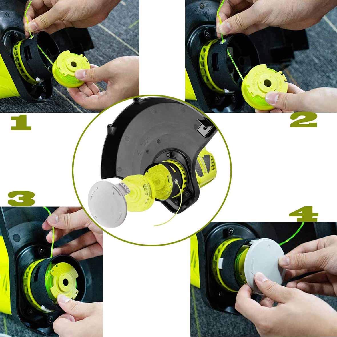 Mua 11ft 0.080" Replacement Trimmer Spool for Ryobi One Plus AC80RL3 ...