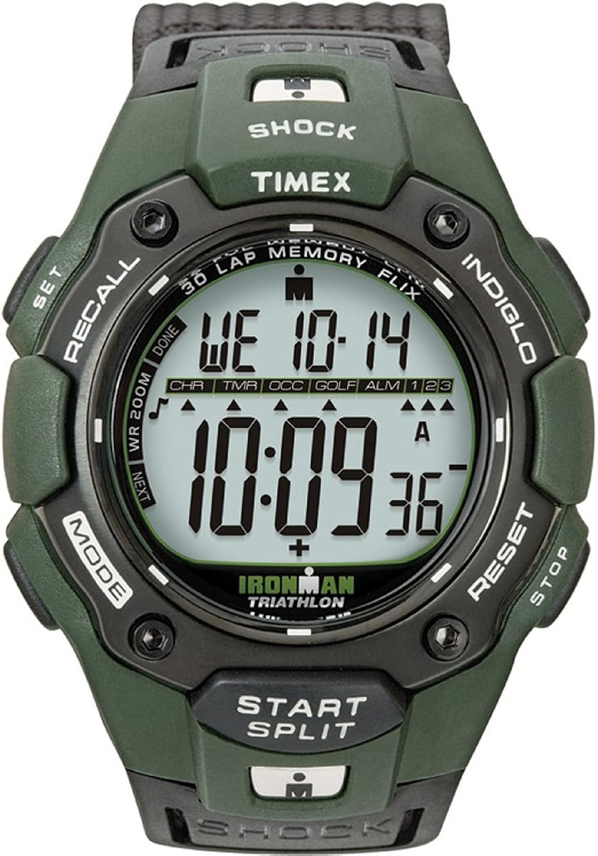 Timex Ironman Triathlon 30 Lap Shock Black Green Amazon co uk Watches Timex Ironman Triathlon 30 Lap Shock Black Green Amazon co uk Watches