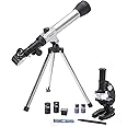 Amazon.com : Vivitar VIV-TELMIC-20 20x/30x/40x Telescope and Microscope ...