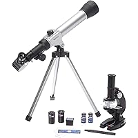 Amazon.com : Vivitar VIV-TELMIC-20 20x/30x/40x Telescope and Microscope ...