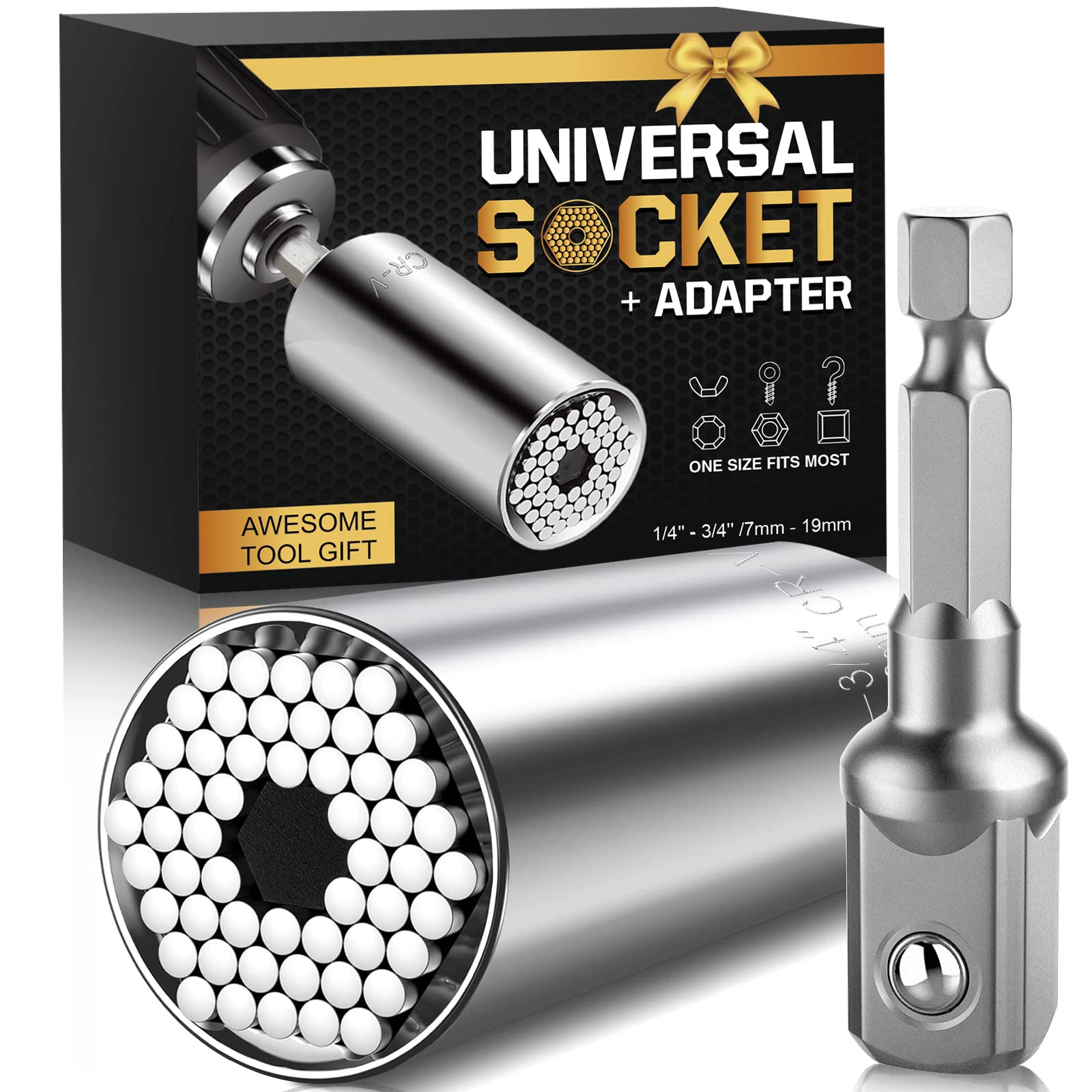 Valentines Day Gifts for Him Men, Super Universal Socket Tools, Cool ...