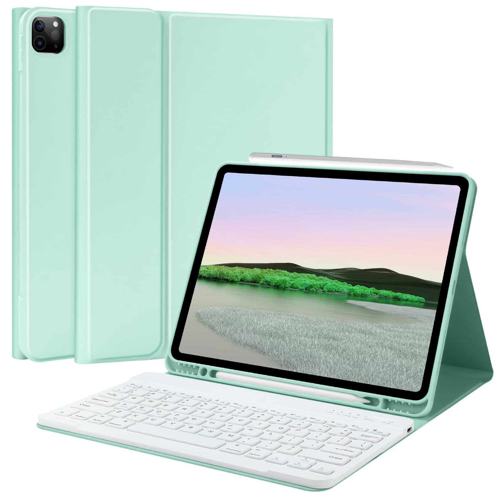 Mua iPad Pro 12.9 inch 2022 Case with Keyboard, Keyboard case (for 12.9 ...