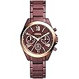 Amazon.com: Fossil Women's Modern Courier Quartz Stainless Chronograph ...