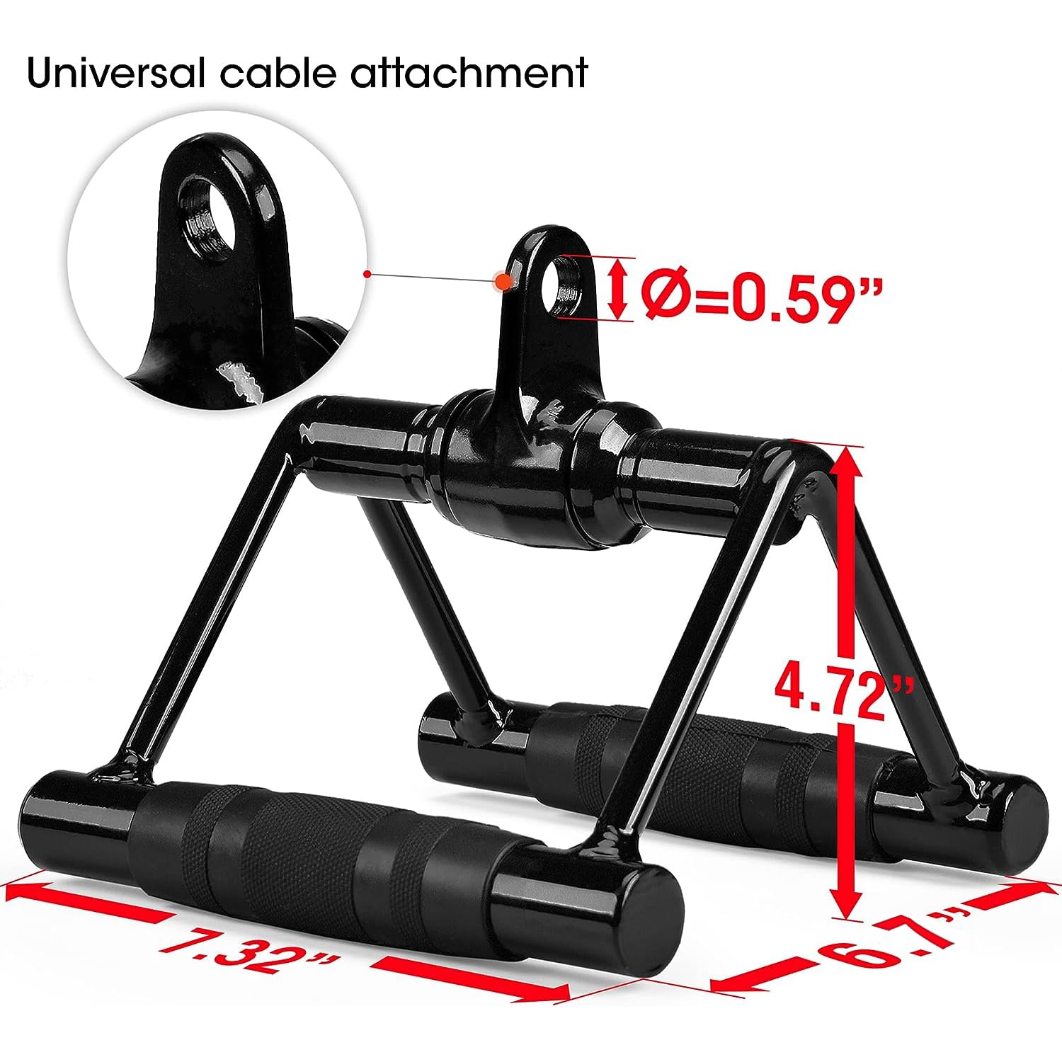 Mua Yes4All Cable Machine Attachment, Double D Handle & Tricep Rope ...