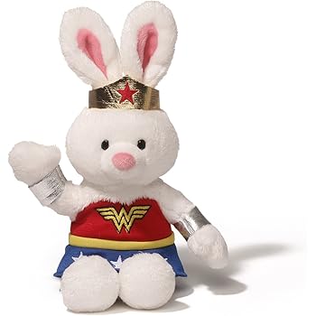 Amazon.com: GUND DC Comics Wonder Woman Stuffed Animal Bunny Limited ...