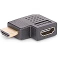 Amazon.com: StarTech.com Right Angle HDMI 2.0 Adapter, Male to Female, Horizontal 90-Degree ...
