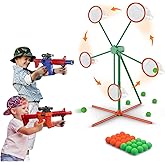 Amazon.com: TEMI 2 in 1 Shooting Game Toy Gifts for Kids Age 4 5 6 7 8 ...