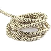 Amazon.com: GORGECRAFT 10M Twist Trim Cord Rope 8mm Polyester Twisty ...