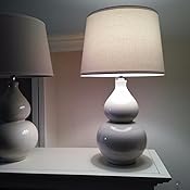 Amazon.com: Signature Design by Ashley - Saffi Ceramic Table Lamp ...