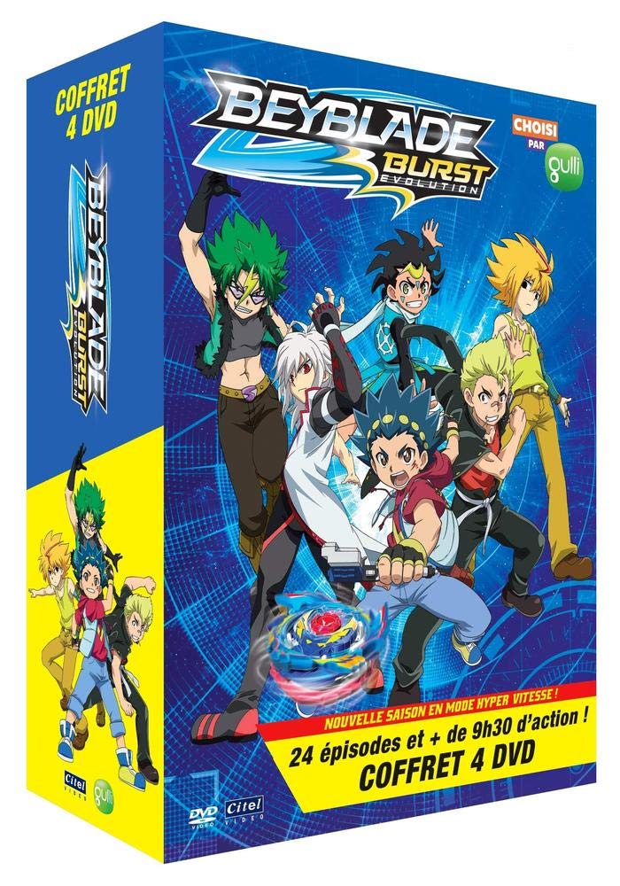 Coffret beyblade burst, vol. 1 à 4 [FR Import]: Amazon.de: DVD & Blu-ray