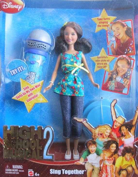 Amazon.com: High School Musical 2 GABRIELLA Sing Together Doll w ...