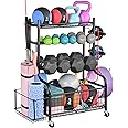 Mythinglogic Dumbbell Rack, Home Gym Storage Weight Rack for Dumbbells ...
