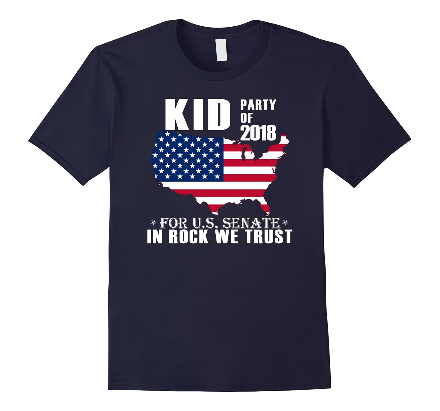 Kid For US Senate 2018 Election Shirt In Rock We Trust