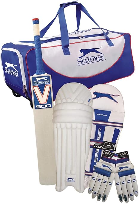 Slazenger Kids V900 Acad Set Juniors Cricket Right Hand UK 3: Amazon.co ...