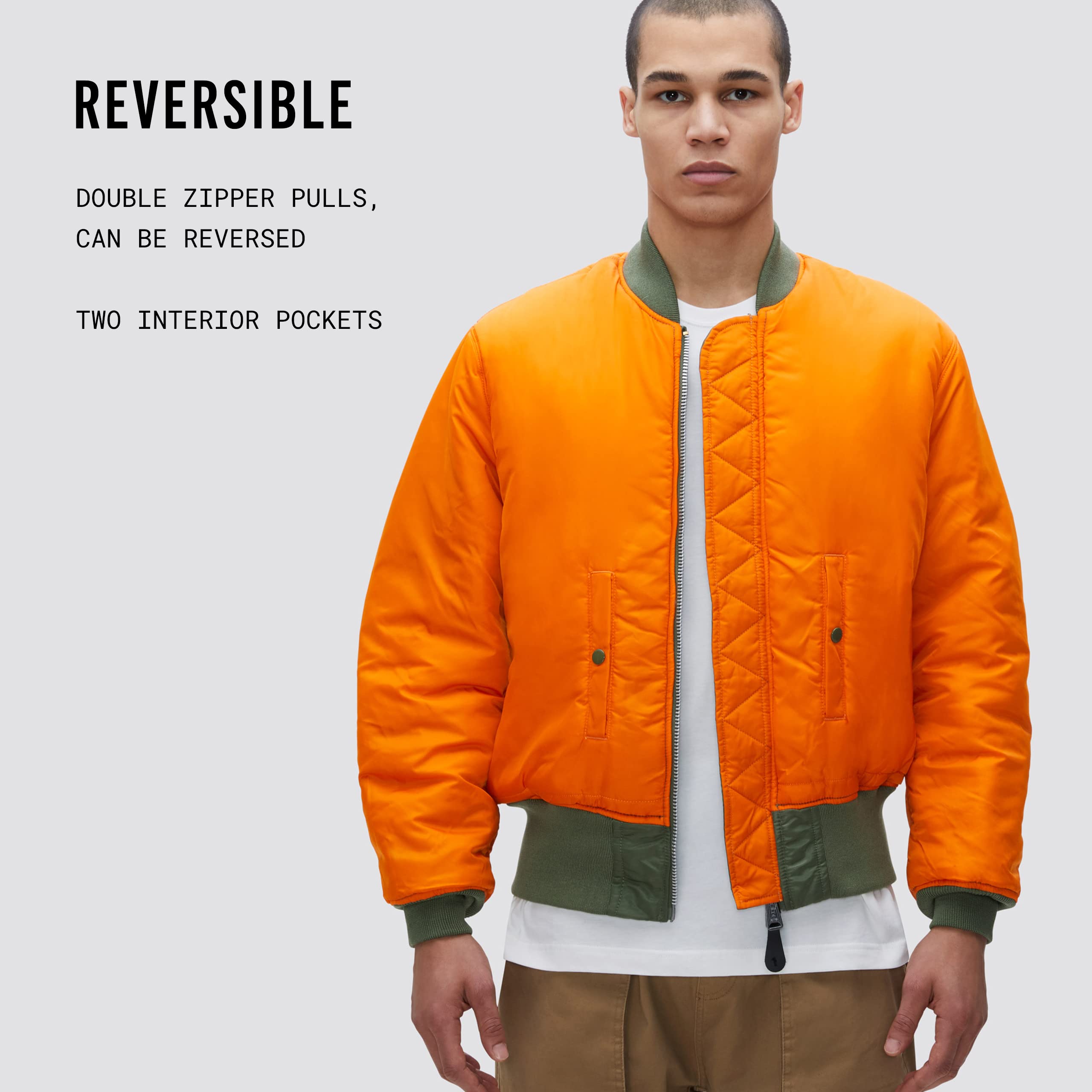 Mua Alpha Industries MA-1 Bomber Flight Jacket - Fighter Pilot Flight Jacket trên Amazon Mỹ ...