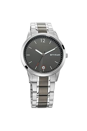 Buy Titan Neo Analog Grey Dial Men's Watch-NM1806KM01 / NL1806KM01 at ...