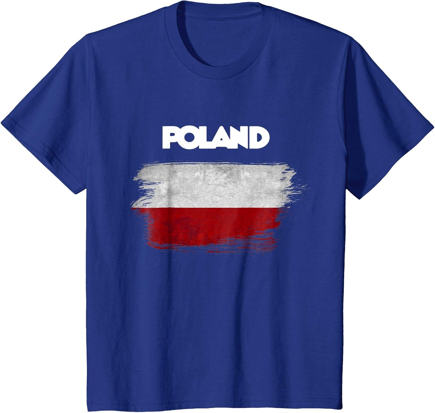 Amazon.com: Polish Flag T-shirt - with Poland Name: Clothing