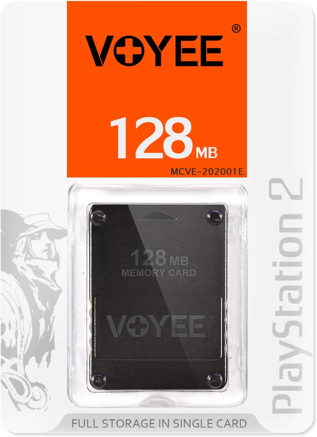 Amazon.com: VOYEE PS2 Memory Card, 128MB High Speed Memory Card ...