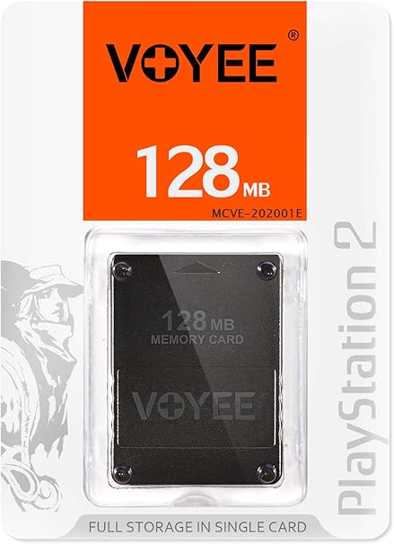 Amazon.com: VOYEE PS2 Memory Card, 128MB High Speed Memory Card ...