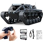 Amazon.com: XCRCFUN RC Tank Car, 1:16 Remote Control Crawler 10KM/H ...