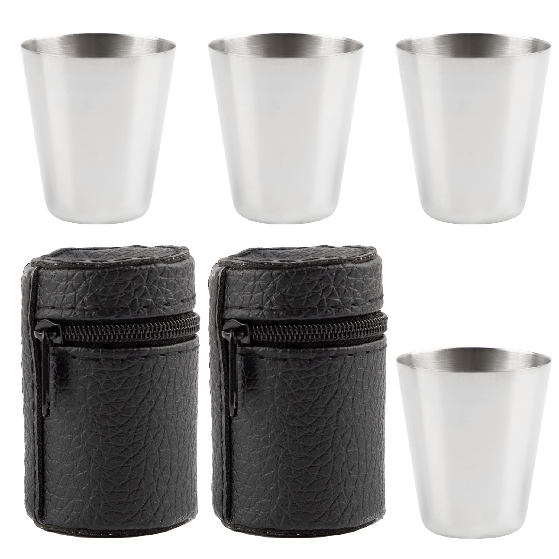 Mua Framendino, 8 Pack Stainless Steel Shot Glass Espresso Shot Cups ...