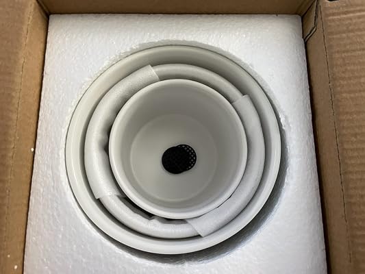 ROSOLI Ceramic Planters - 3 Pack Round Shaped India | Ubuy