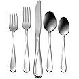 Amazon.com: Oneida Flight 45-Piece Stainless-Steel Flatware Set ...