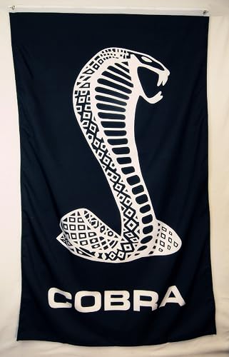 cobra vertical flag cobra banner shelby cobra flag Shelby Cobra car ...